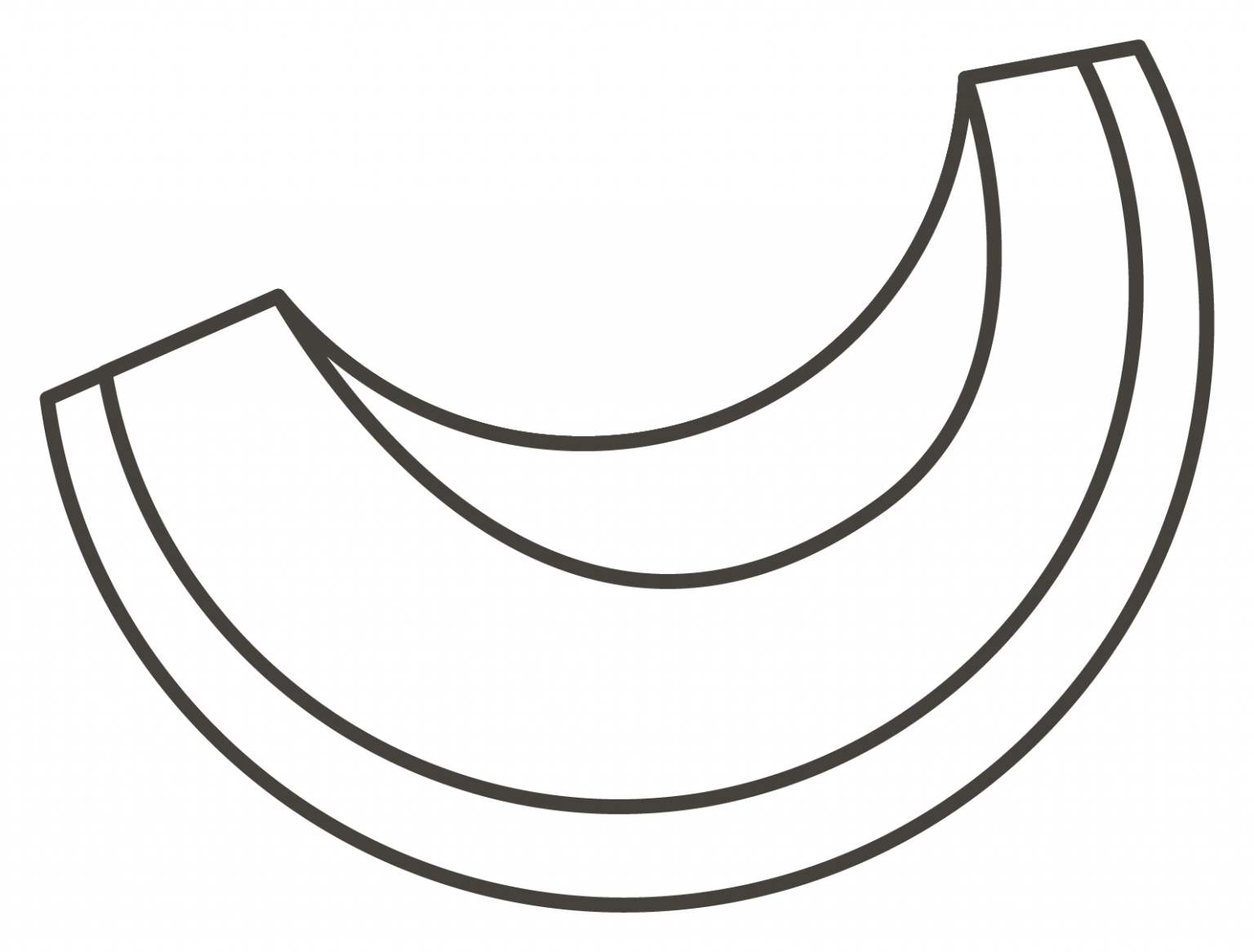 Melon coloring page - ColouringPages