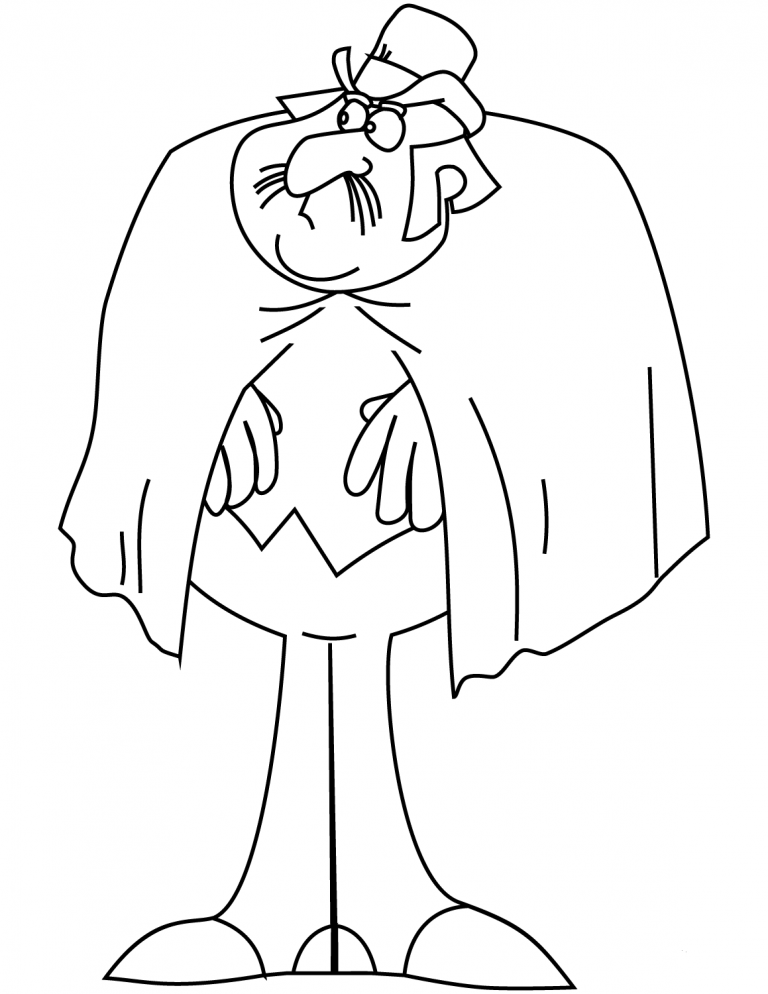 Mr Fix coloring page - ColouringPages