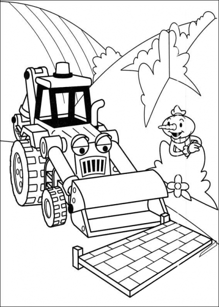Muck Wants To Help Spud coloring page - ColouringPages