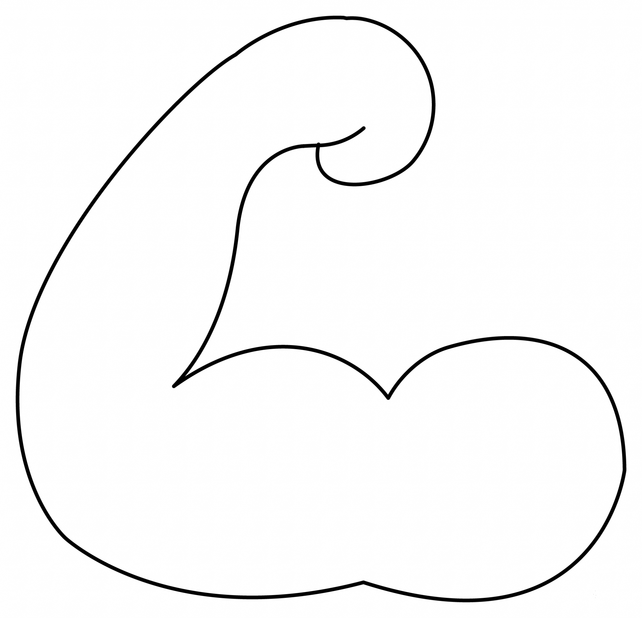 Muscle coloring page - ColouringPages