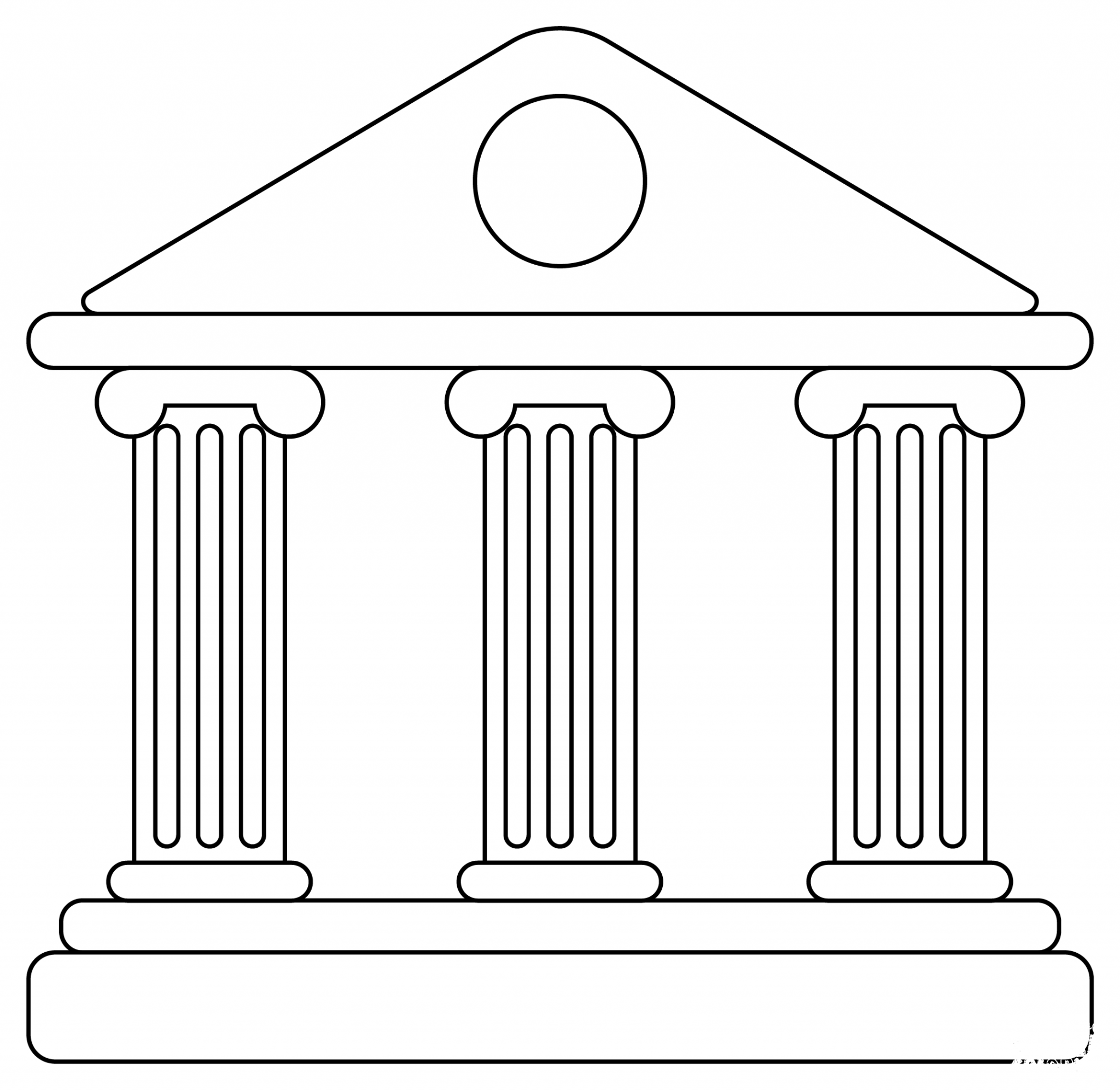 Museum coloring page - ColouringPages
