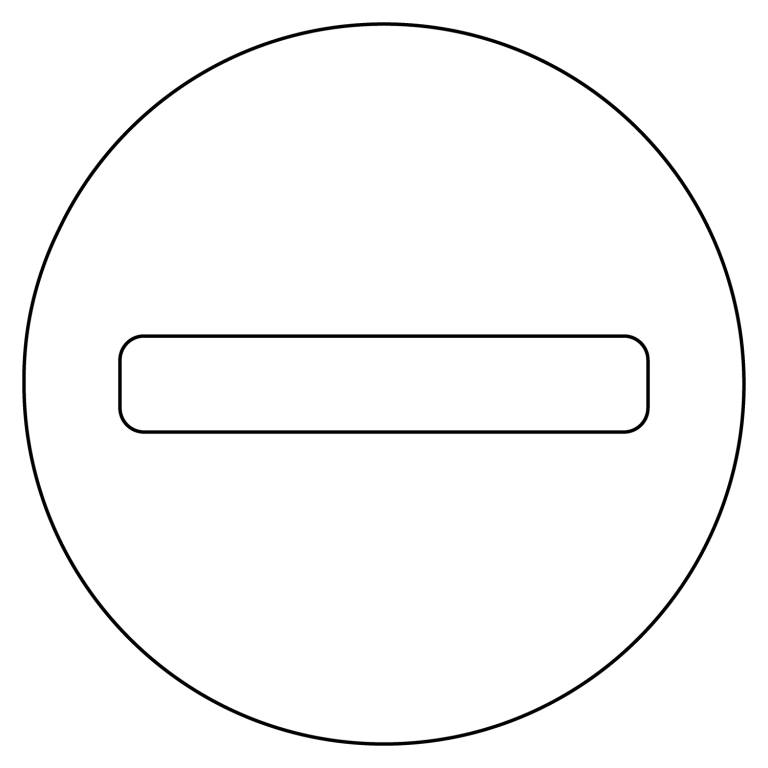 No Entry Emoji coloring page - ColouringPages