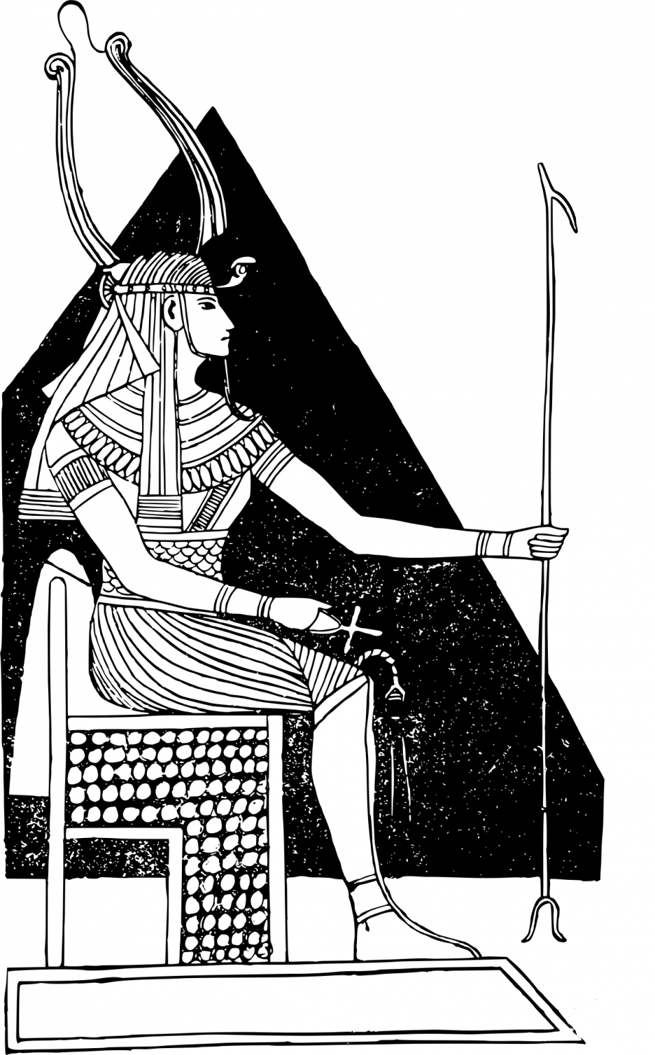 Osiris coloring page - ColouringPages