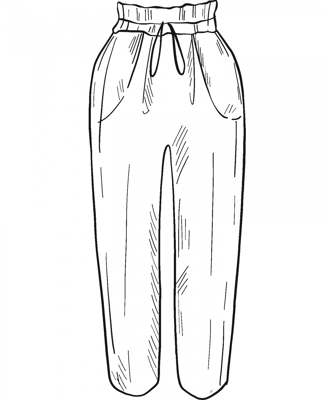 Pants coloring page - ColouringPages