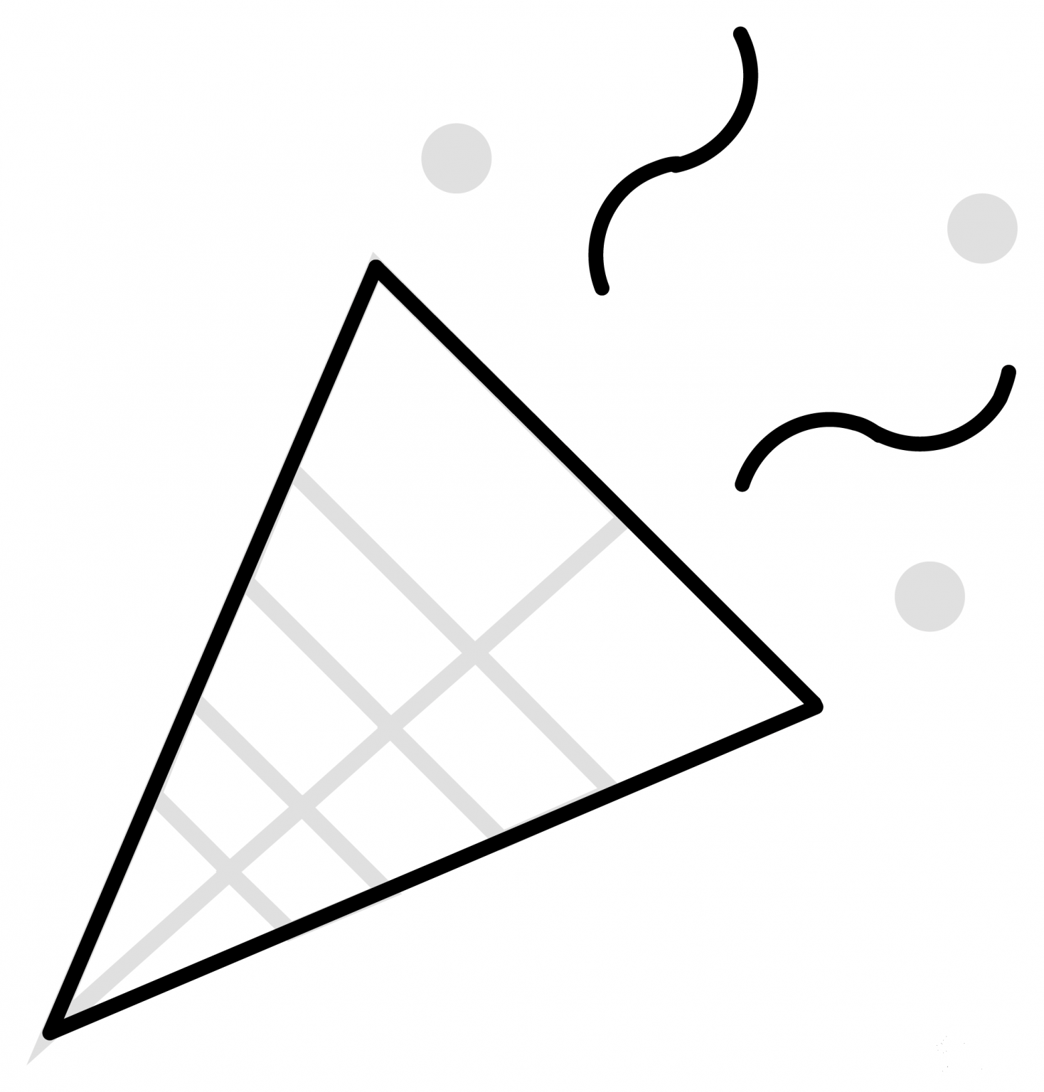 Party Popper Emoji coloring page - ColouringPages