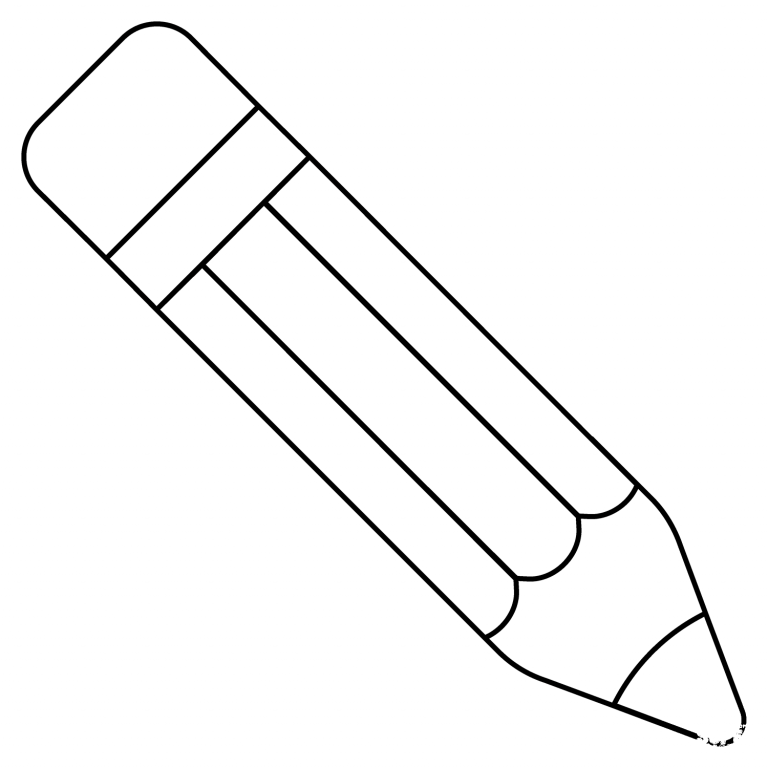 Pencil Emoji coloring page - ColouringPages