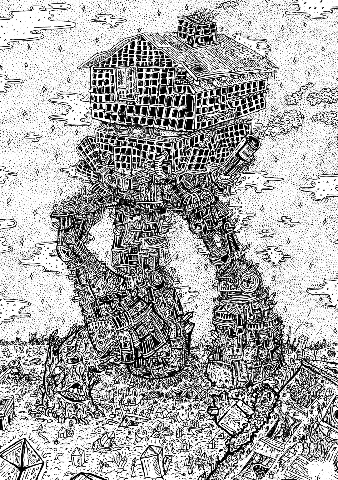 Ark by Kris Man coloring page - ColouringPages