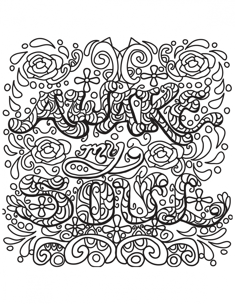 Awake My Soul coloring page - ColouringPages