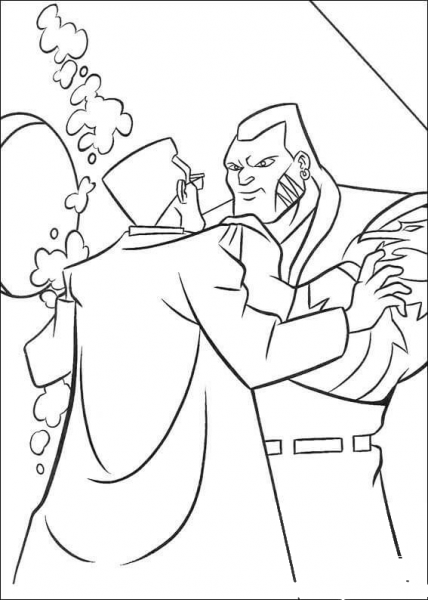 Bad Guy coloring page - ColouringPages