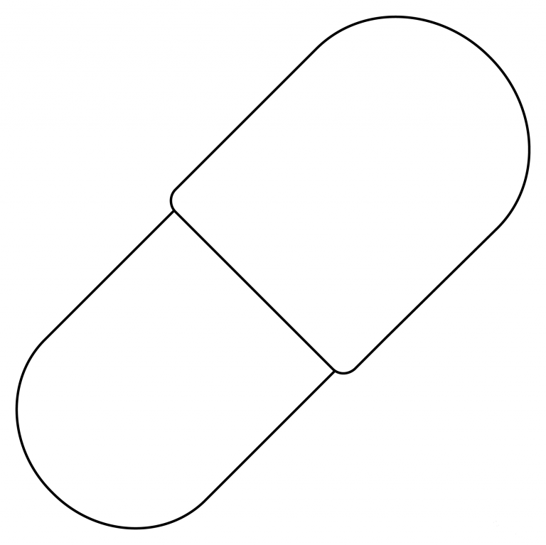 Pill coloring page - ColouringPages