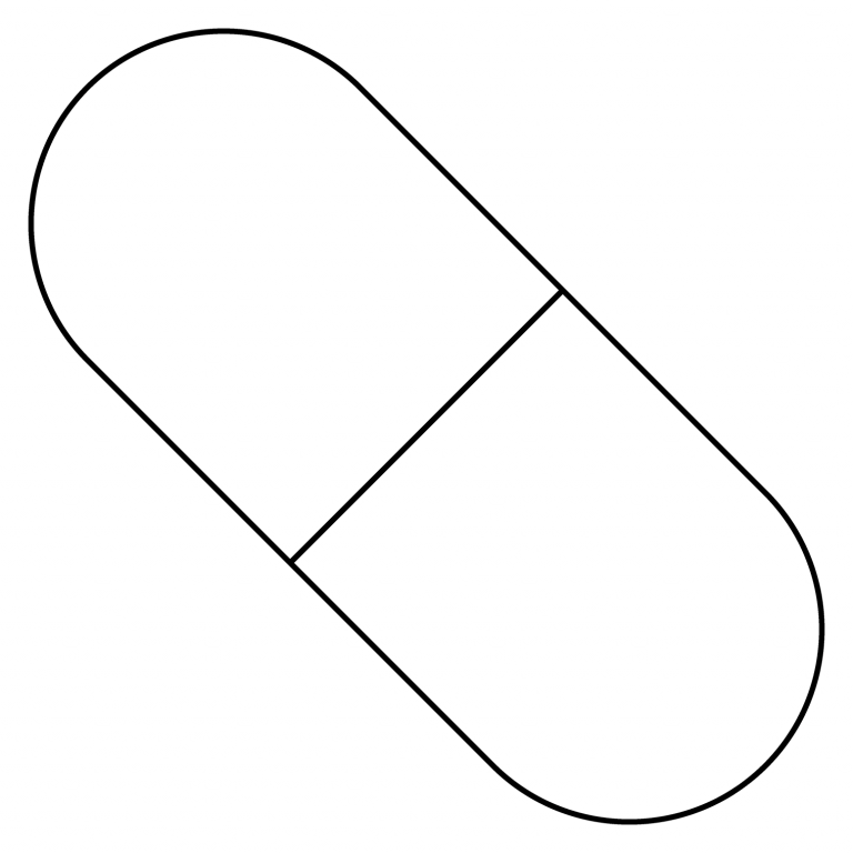 Pill Emoji coloring page - ColouringPages