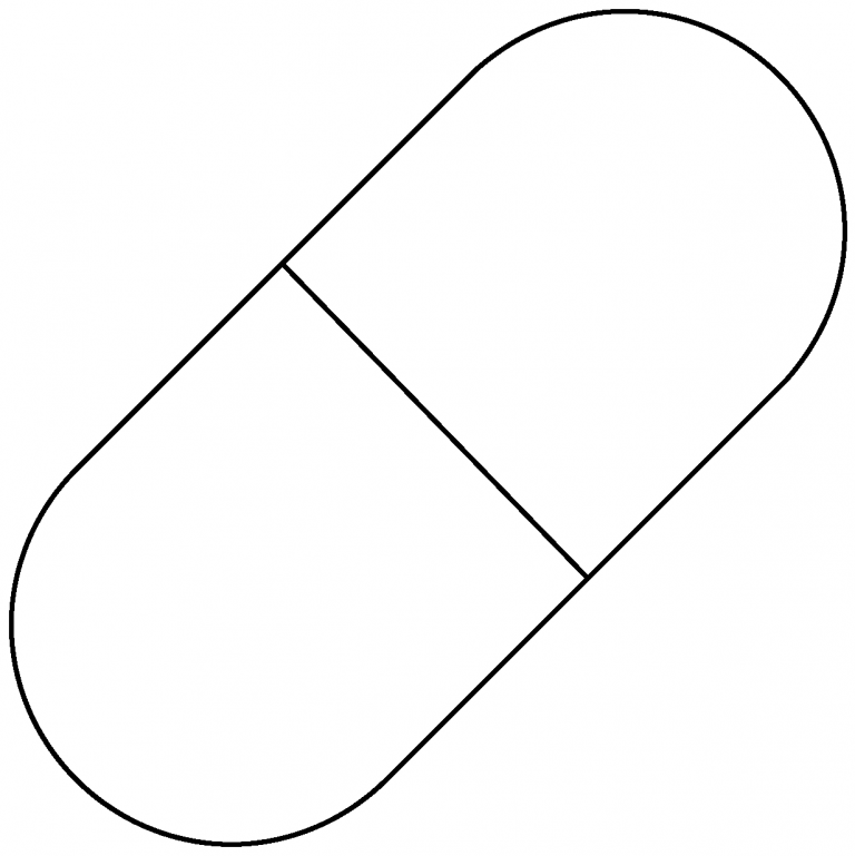 Pill Emoji coloring page - ColouringPages