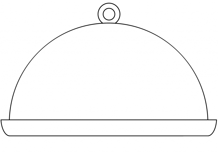 Platter coloring page - ColouringPages
