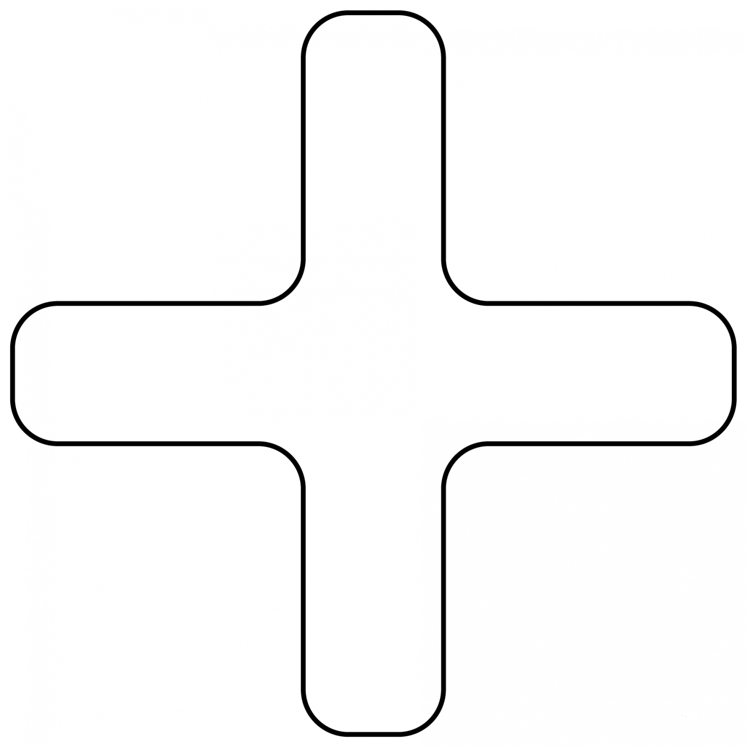 Plus Emoji coloring page - ColouringPages