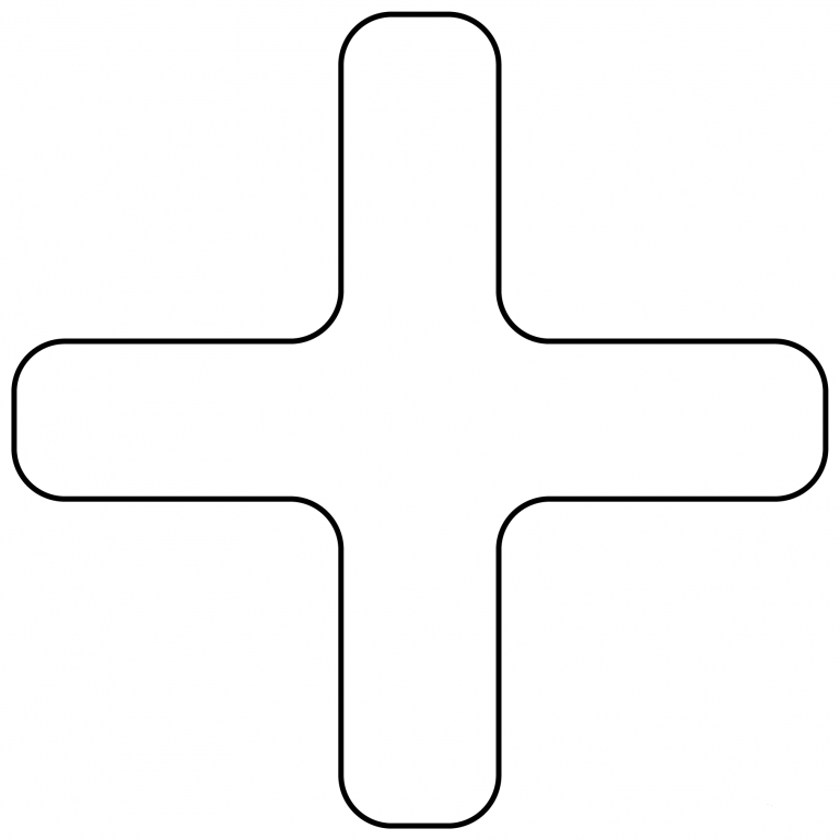 Plus Emoji coloring page - ColouringPages