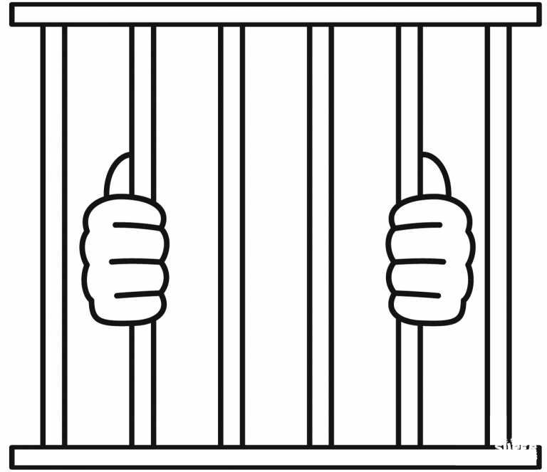 Prison coloring page - ColouringPages