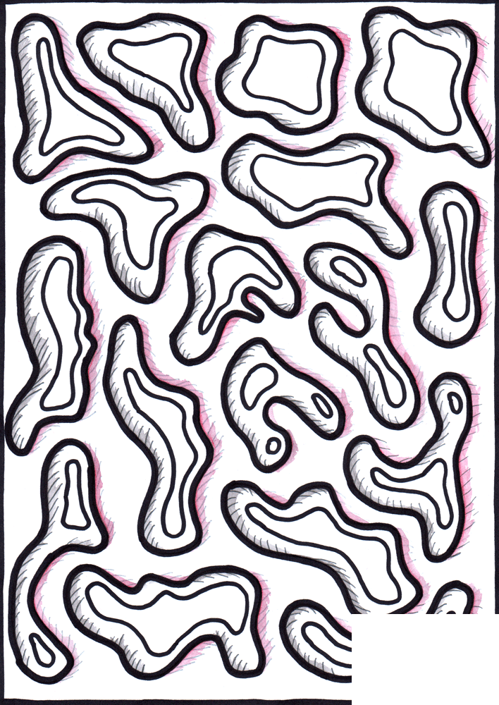 Psychedelic Pattern coloring page - ColouringPages