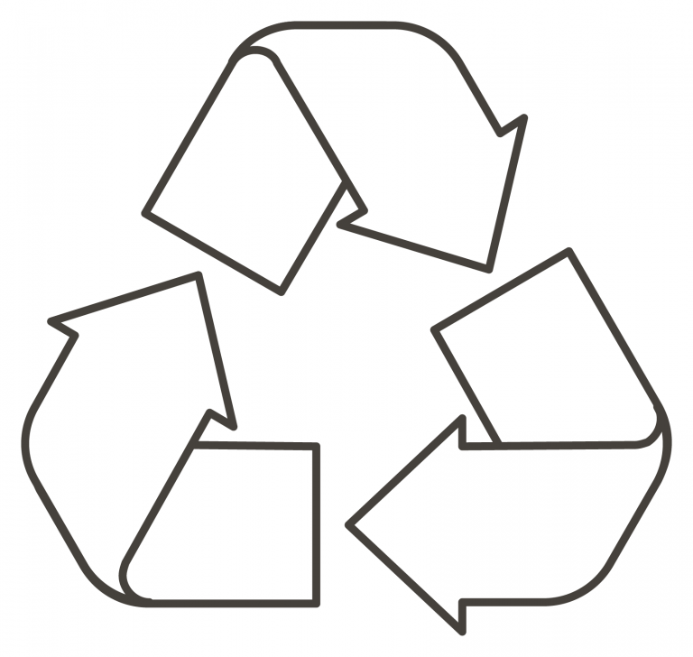 Recycling Symbol coloring page - ColouringPages