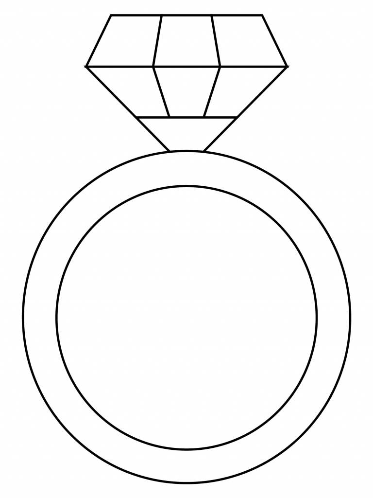 Ring coloring page - ColouringPages
