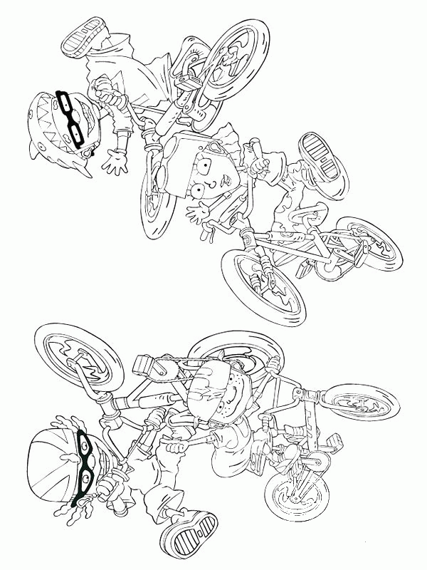 Rocket Power coloring page - ColouringPages