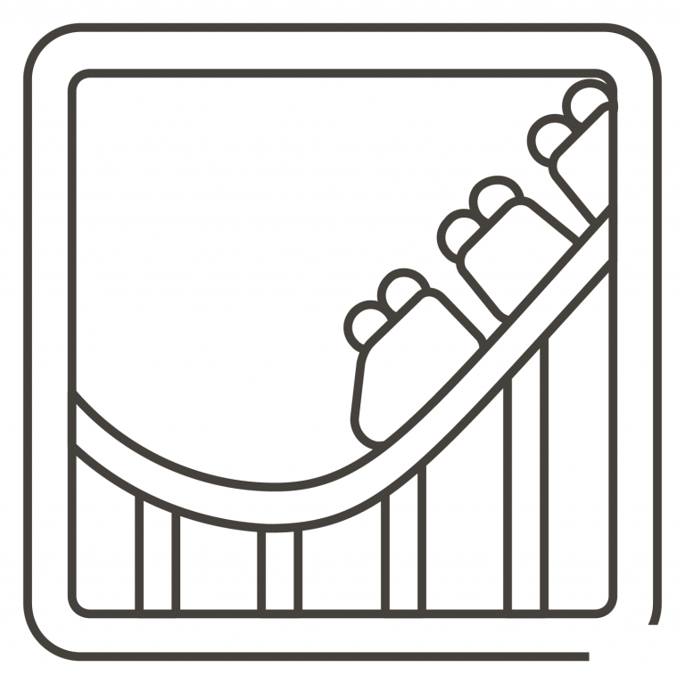 Roller Coaster coloring page - ColouringPages