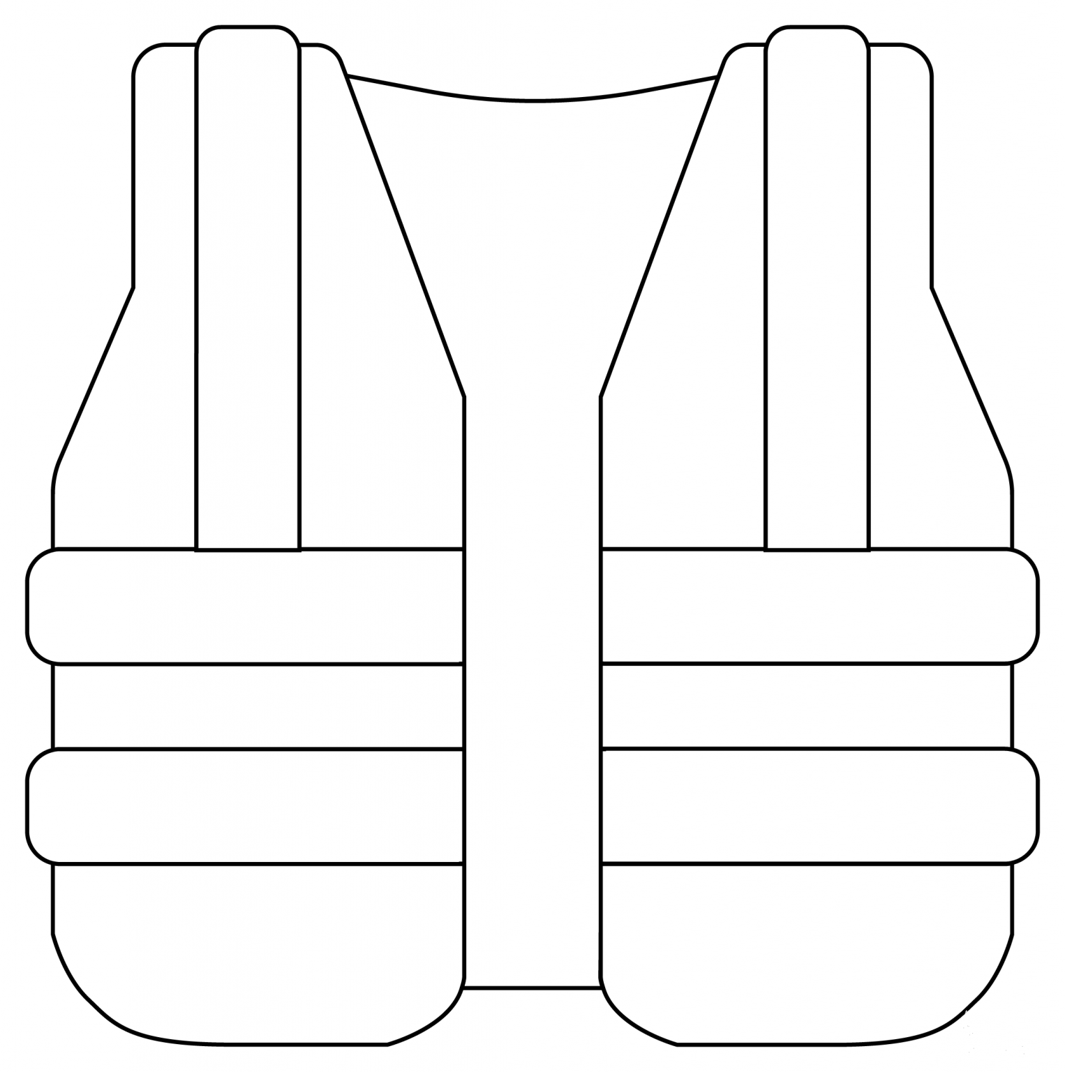 Safety Vest coloring page - ColouringPages