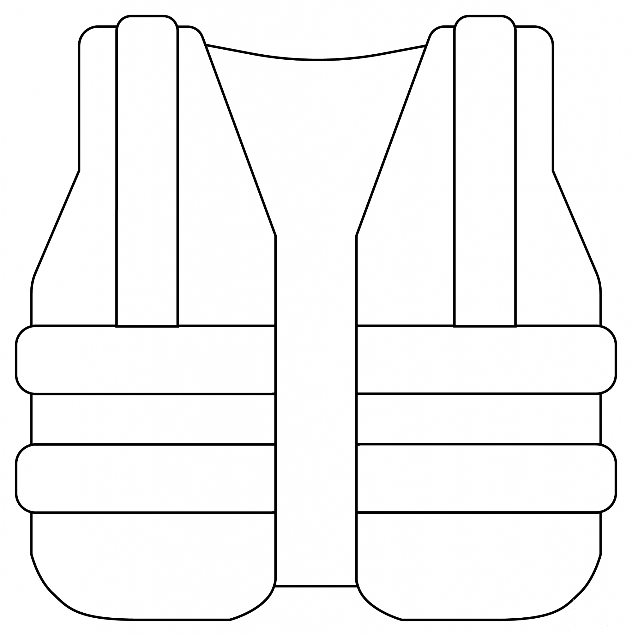 Safety Vest coloring page - ColouringPages