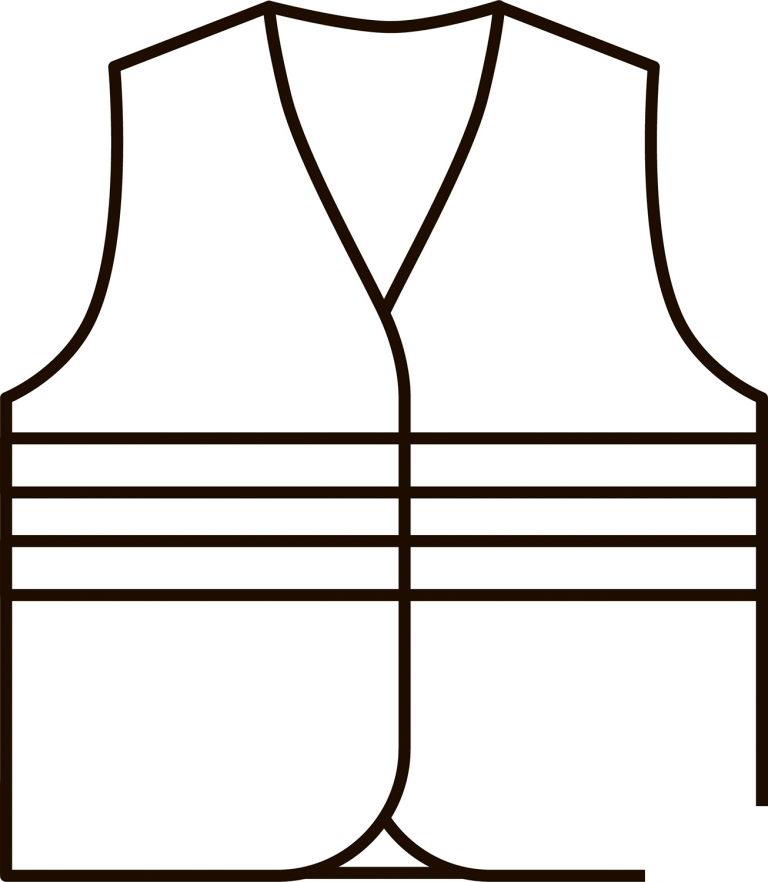 Safety Vest coloring page - ColouringPages