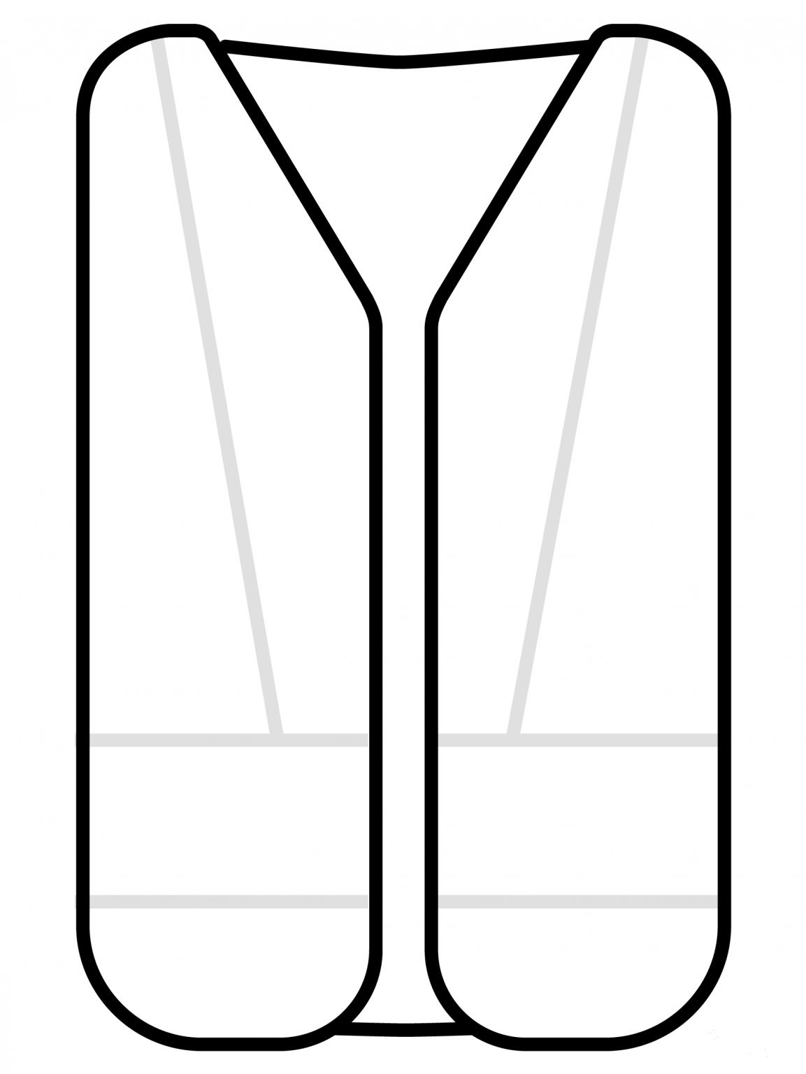 Safety Vest Emoji coloring page - ColouringPages