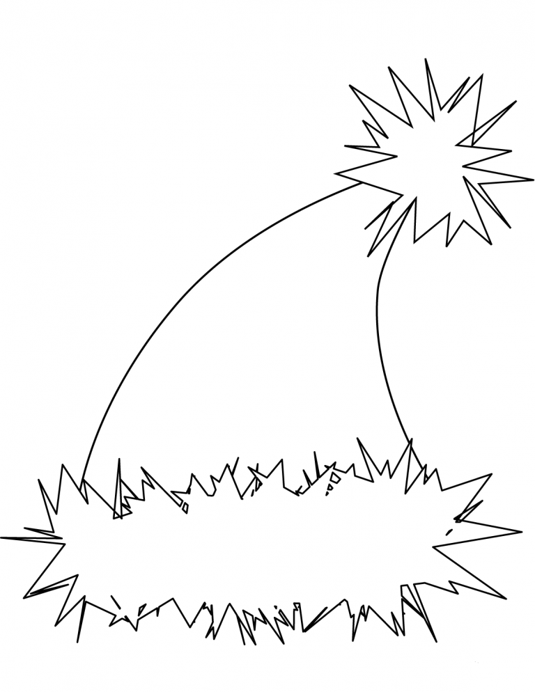 Santa Hat coloring page - ColouringPages