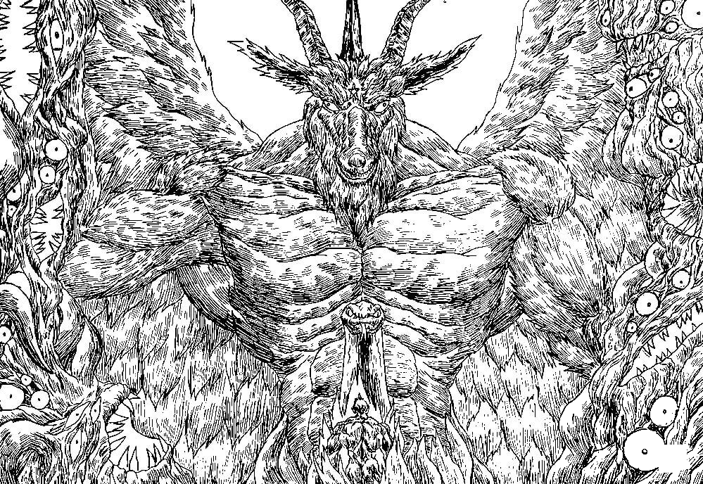 Satan Meets Demon coloring page - ColouringPages