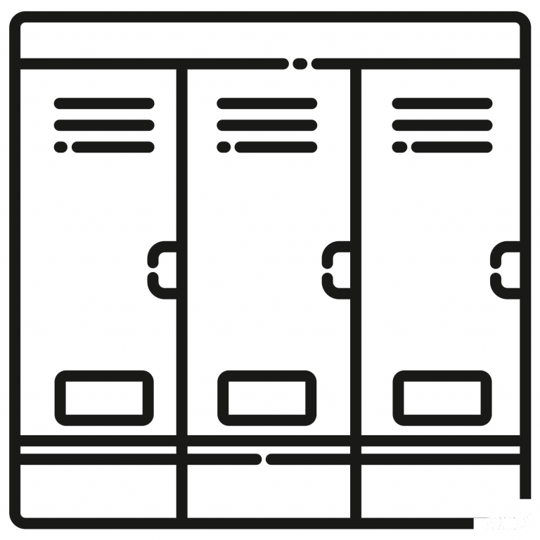 School Locker coloring page - ColouringPages