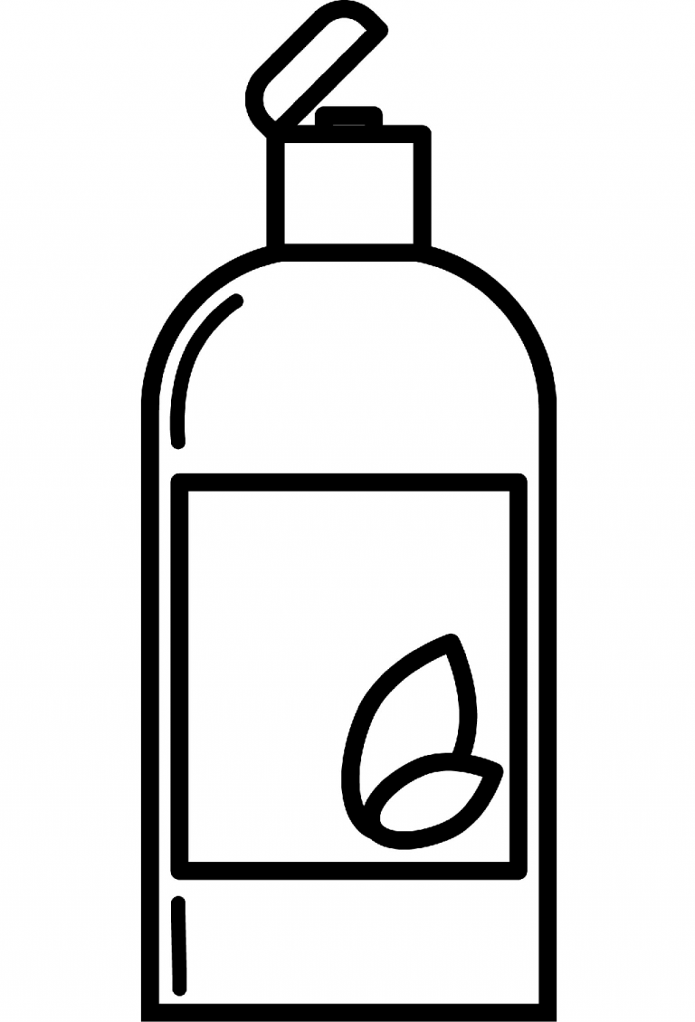 Shampoo coloring page - ColouringPages