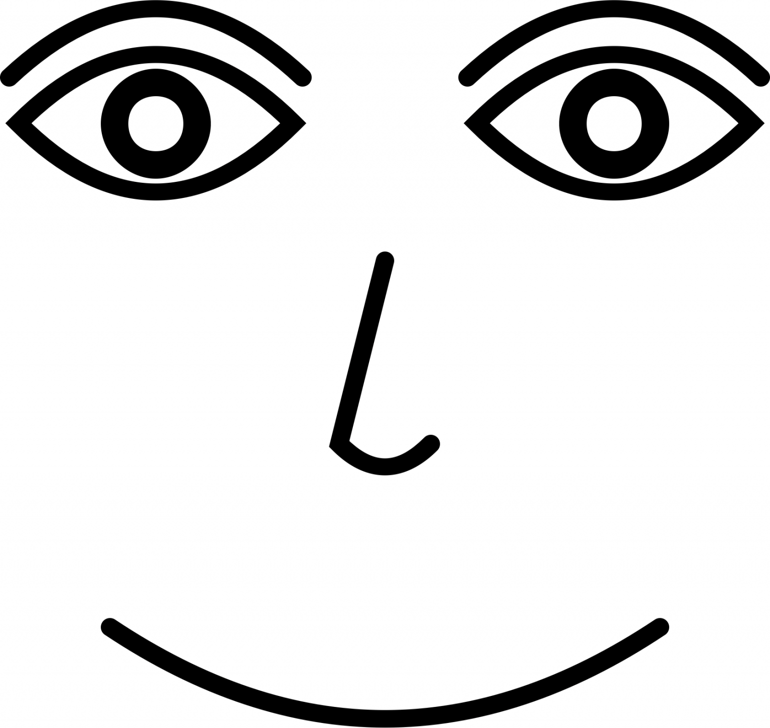 Smile coloring page - ColouringPages