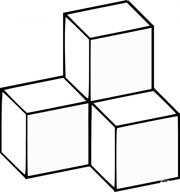 Soma Cubes coloring page - ColouringPages