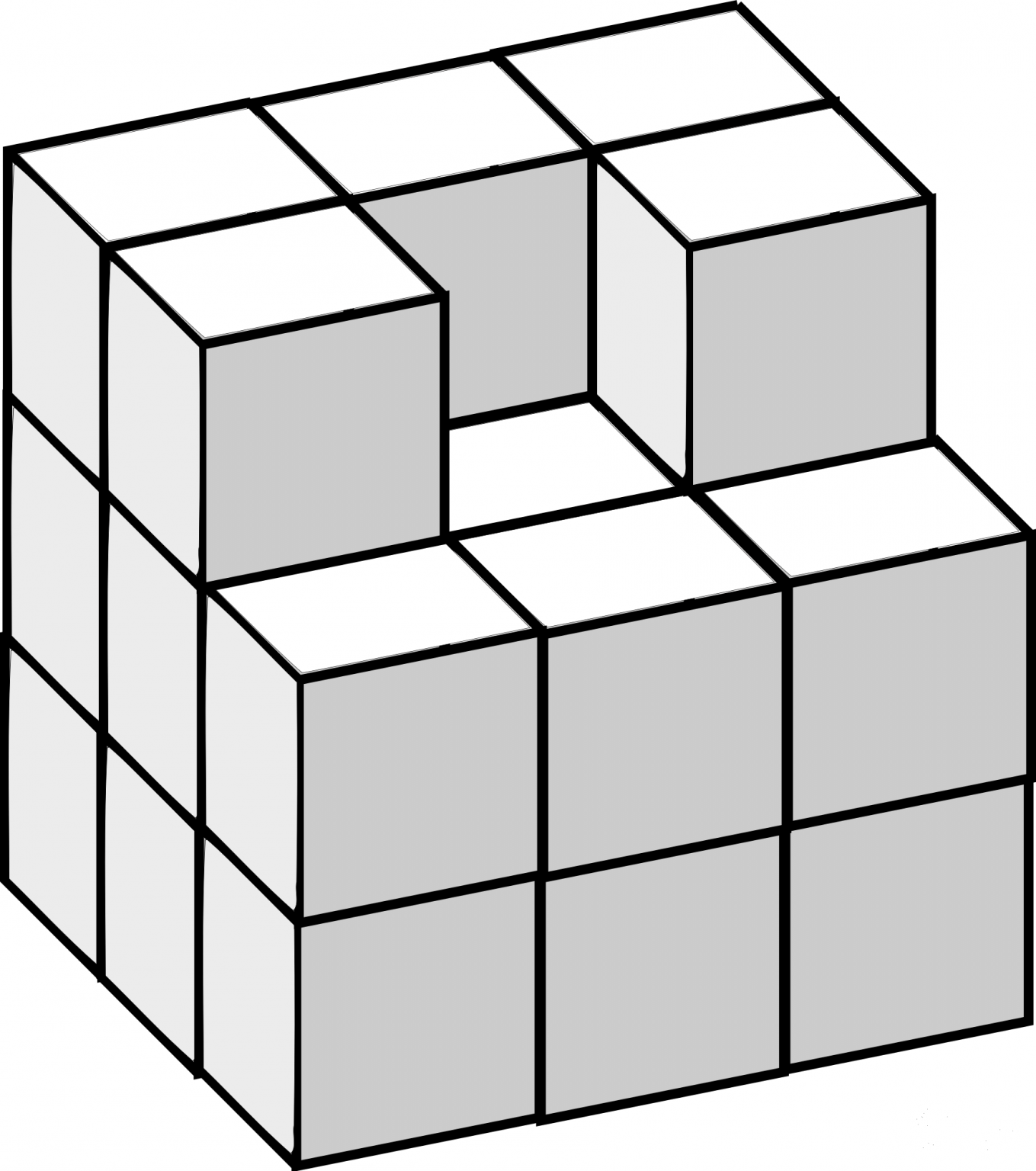 Soma Cubes coloring page - ColouringPages