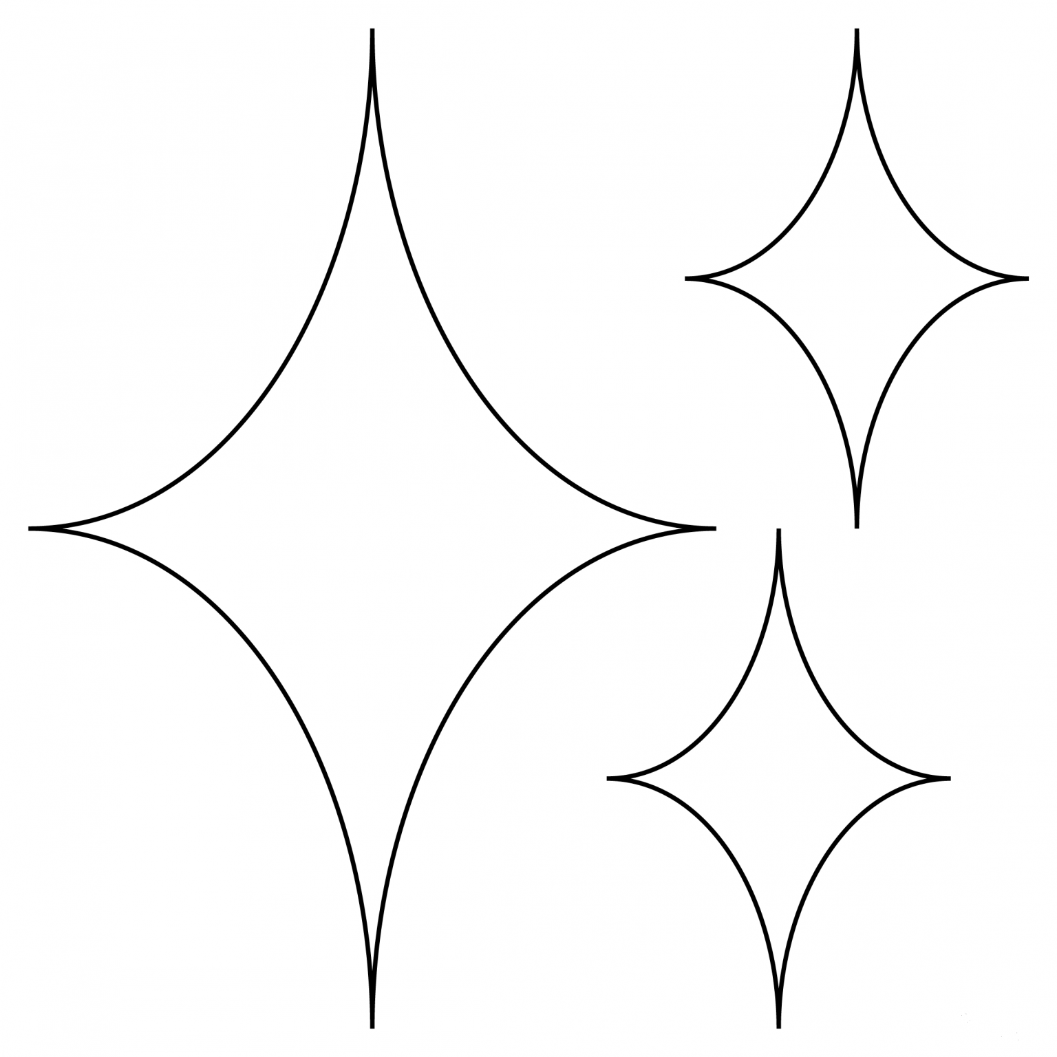 Sparkles coloring page - ColouringPages