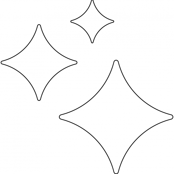 Sparkles Emoji coloring page - ColouringPages