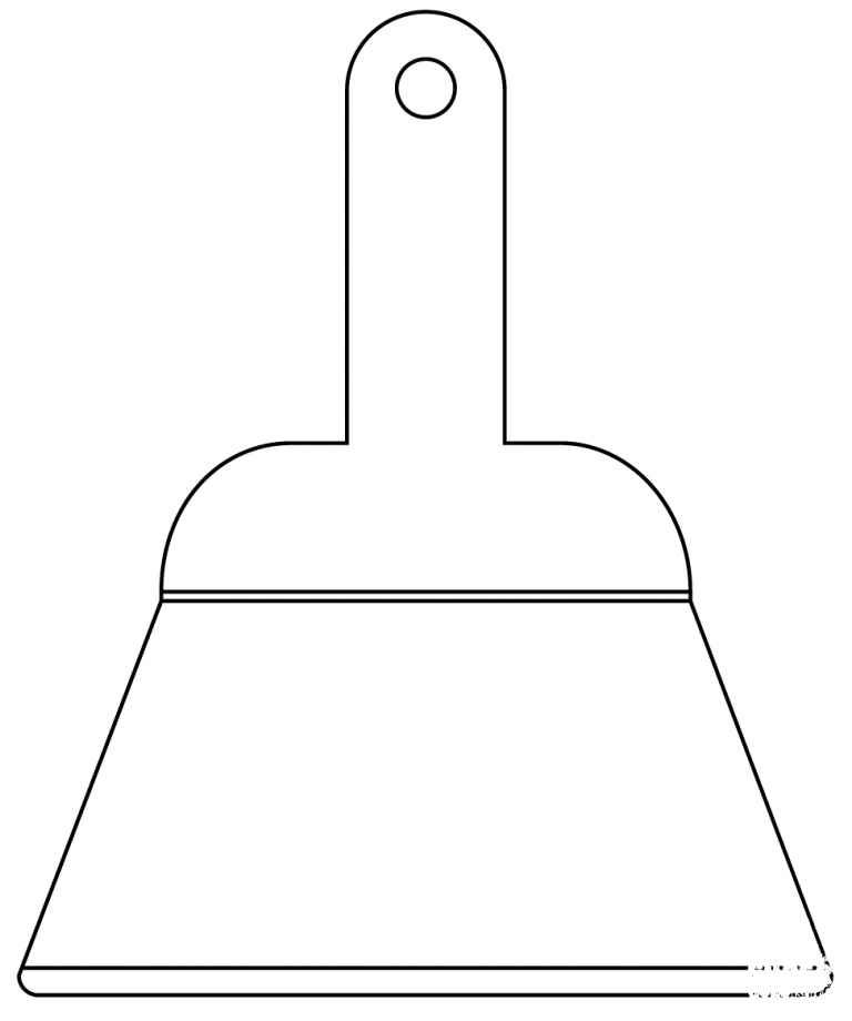 Spatula coloring page - ColouringPages