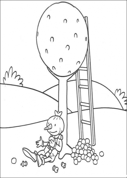 Spud coloring page - ColouringPages