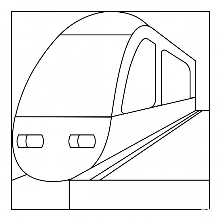 Station coloring page - ColouringPages