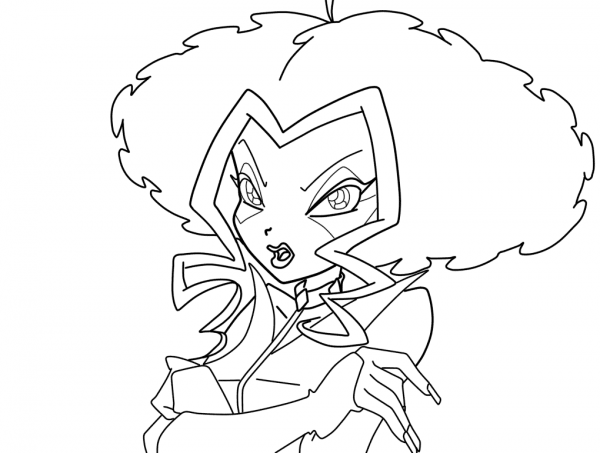 Stormy coloring page - ColouringPages