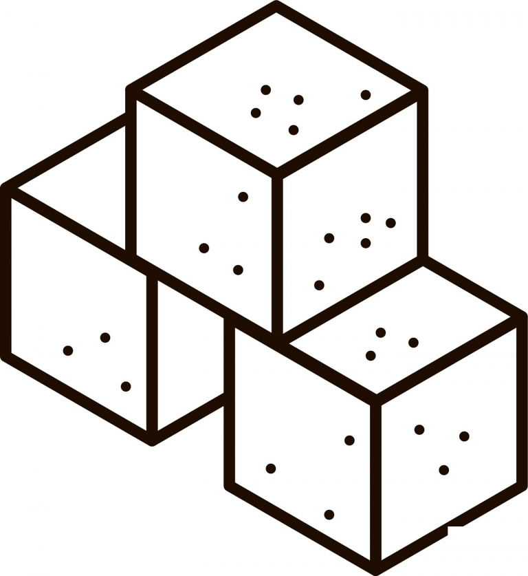 Sugar Cubes coloring page - ColouringPages