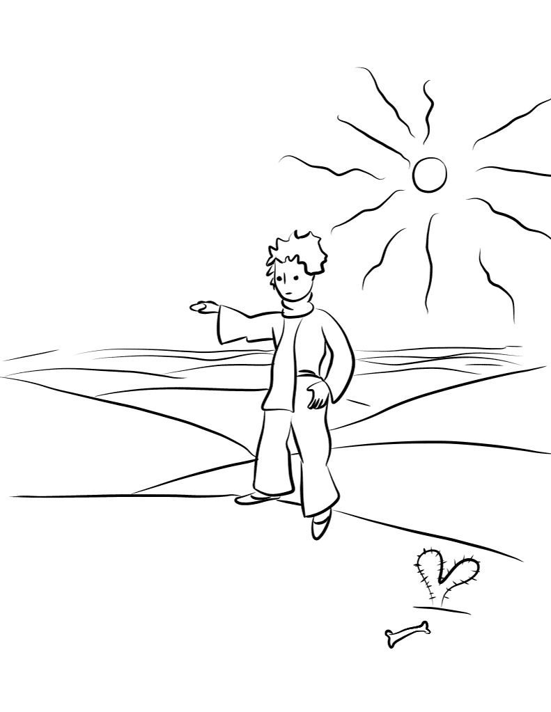 The Narrator Discusses the Earths Lamplighters coloring page ...