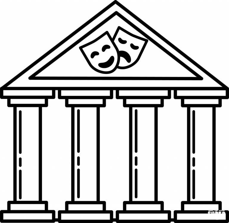 Theater coloring page - ColouringPages
