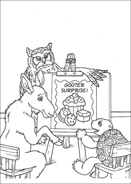 They Discuss Somehing coloring page - ColouringPages