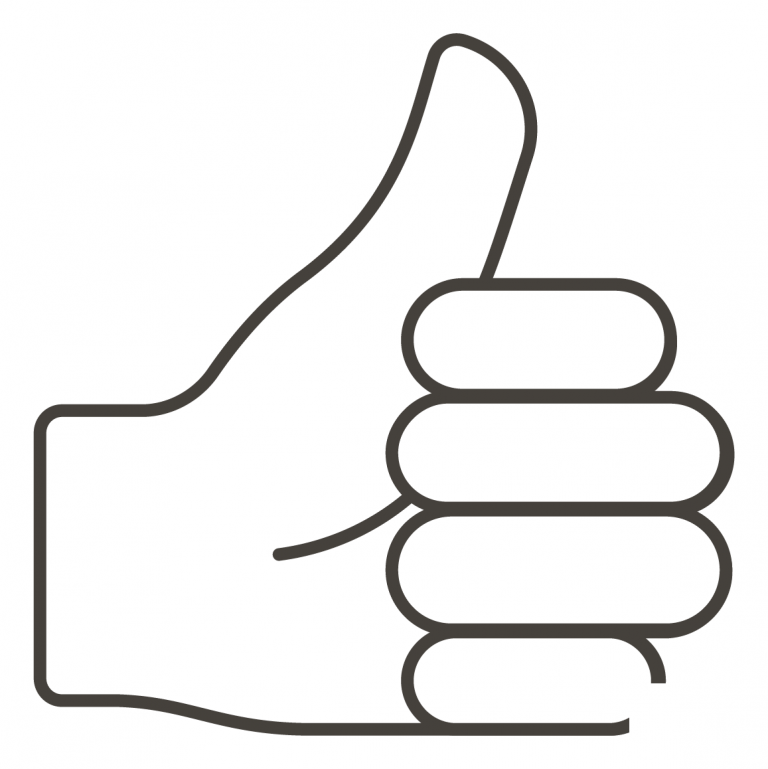 Thumbs Up coloring page - ColouringPages