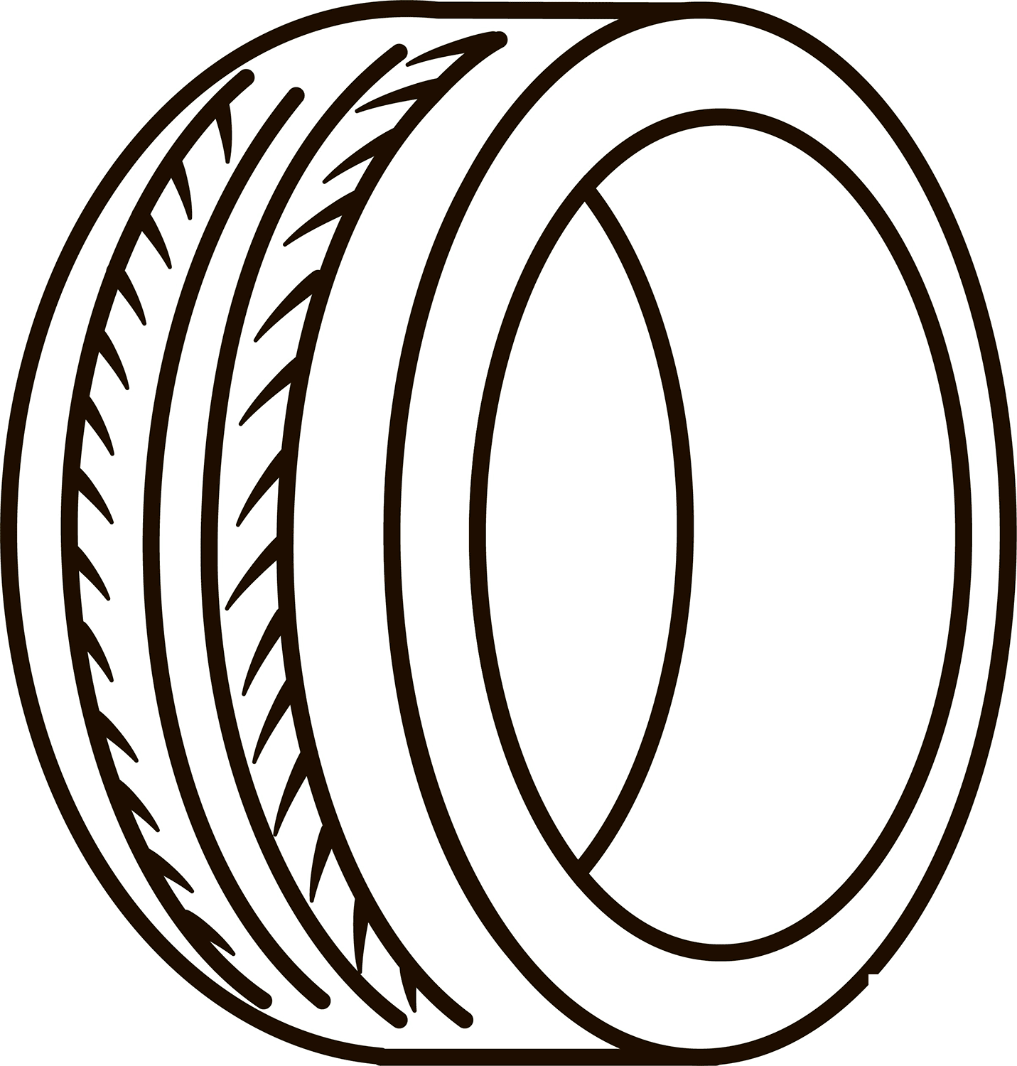 Tire coloring page - ColouringPages