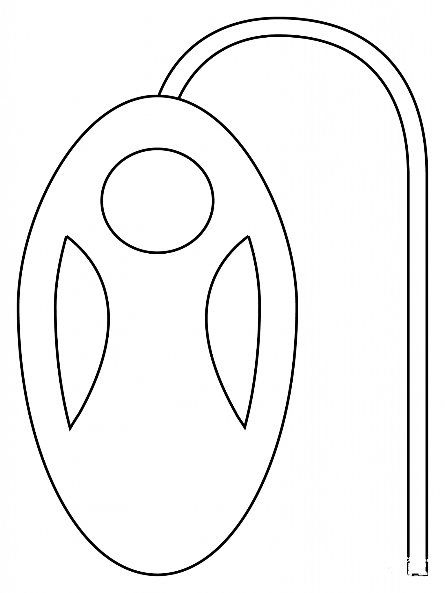 Trackball coloring page - ColouringPages