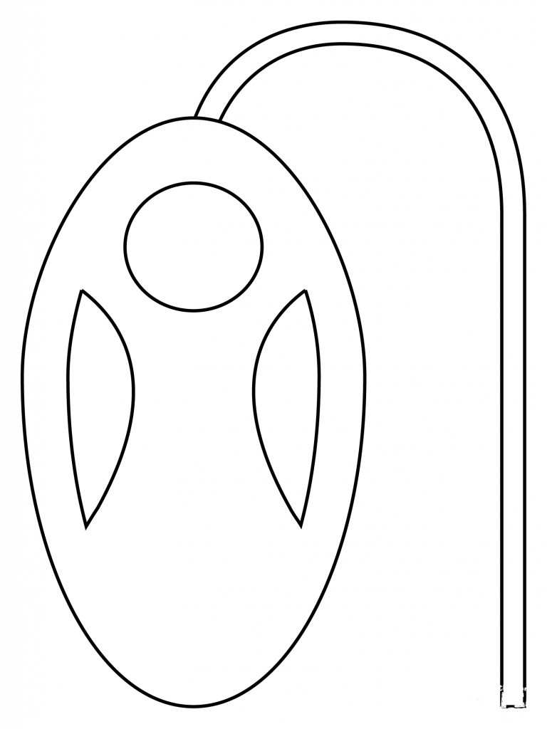 Trackball coloring page - ColouringPages